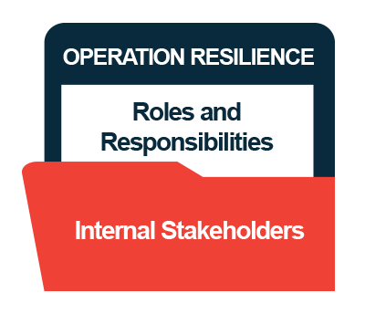 [OR] Internal Stakeholders for Operational Resilience Program